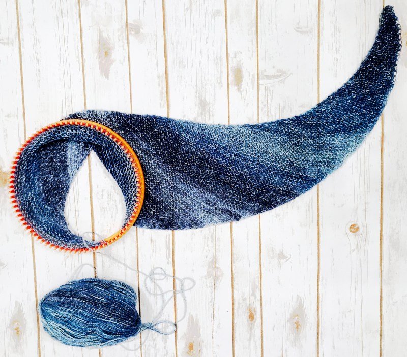 Ode to Spring Shawl Pattern – LOOM KNIT