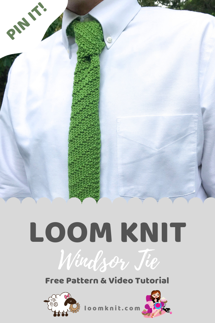 Loom Knit Windsor Tie – LOOM KNIT
